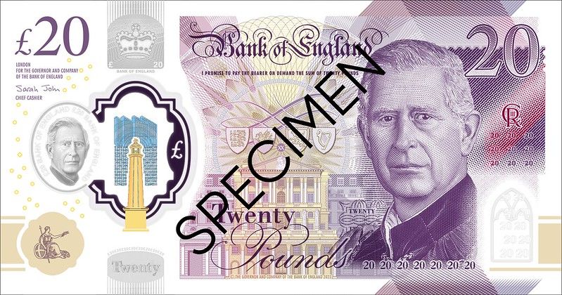 Bank of England Announces Charles II Note Release Date | The Amusement ...